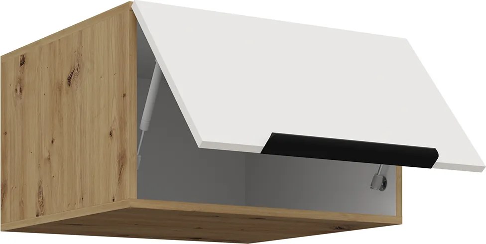 ARIA az | horní skříňka 60 NAGU-36 1F výklopná | 60 cm | HLUBOKÁ | ANTI FINGERPRINT povrch | artisan/bílá
