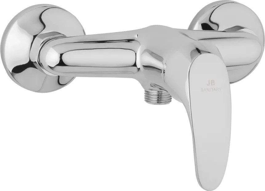 Relax Slim Chrom Sprchový set s baterií - hranatý