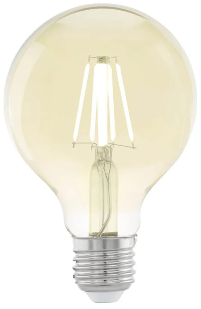 Retro LED filamentová žárovka EGLO, E27, G80, 4W, 320lm, 2200K, teplá bílá Eglo RETRO ŽÁROVKA 11556
