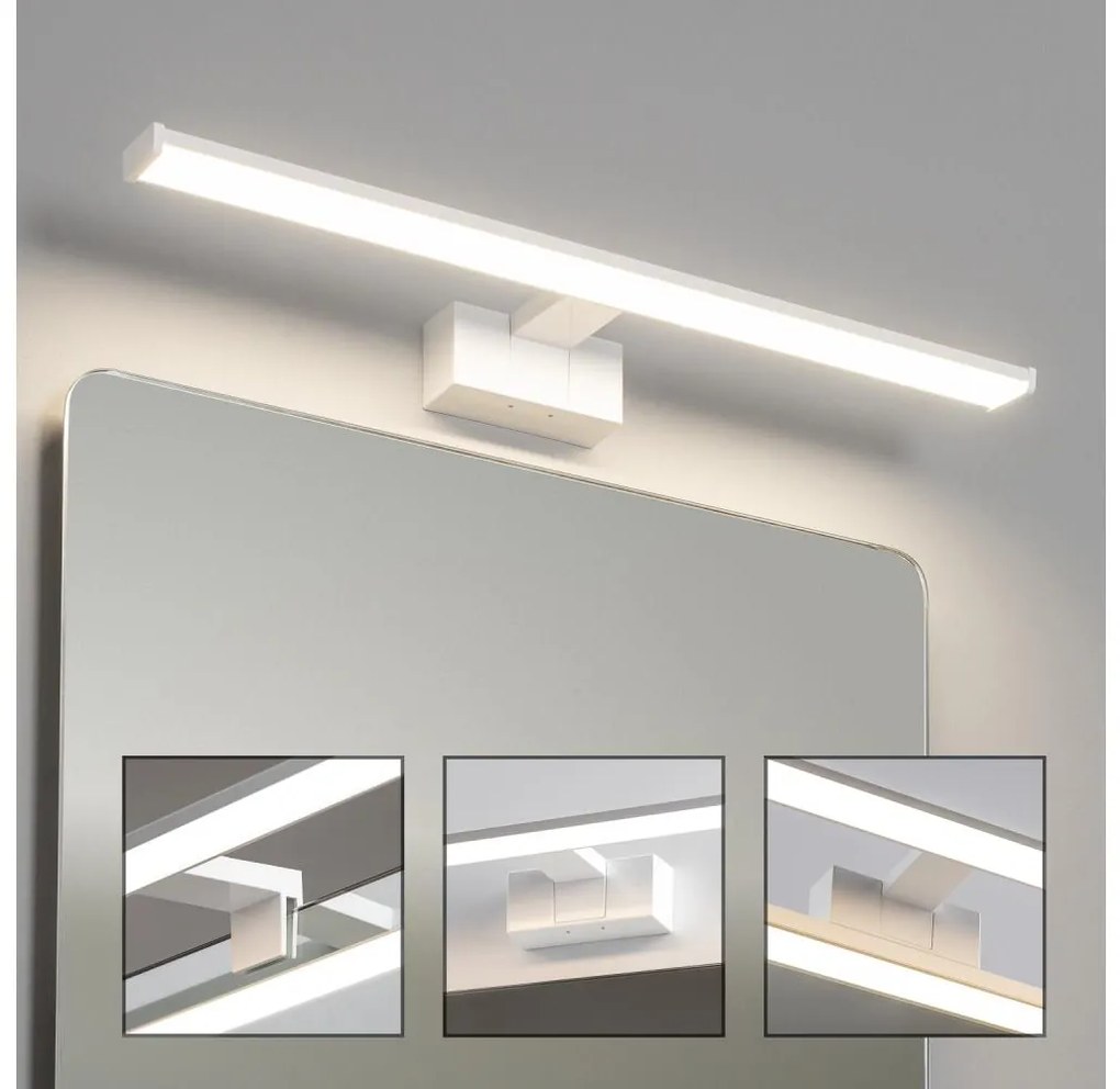 Brilagi - LED Koupelnové osvětlení zrcadla VESTRA LED/12W/230V 60 cm IP44 bílá