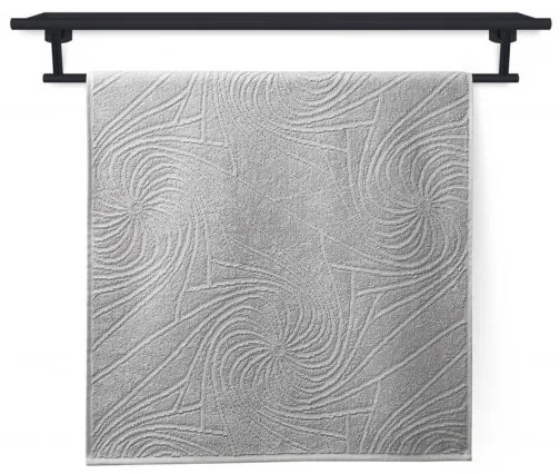 Veba Ručník a osuška Grand Grafico 500g/m2  Osuška Grand Grafico světle šedá 70x140 cm