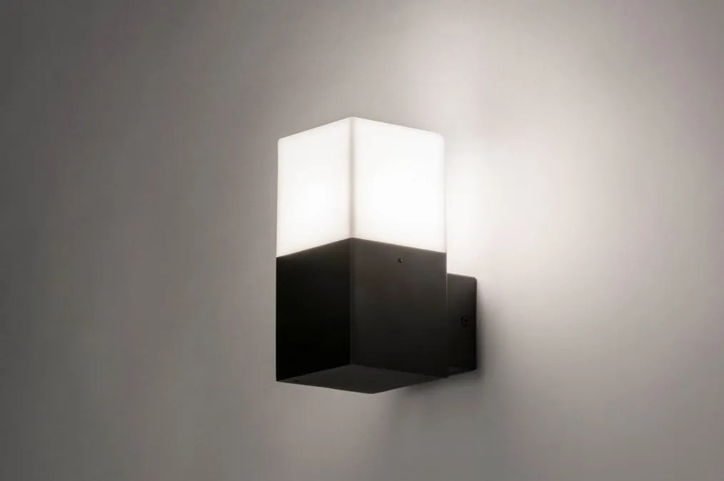Venkovní designové nástěnné LED svítidlo Costa Rey Black Plus