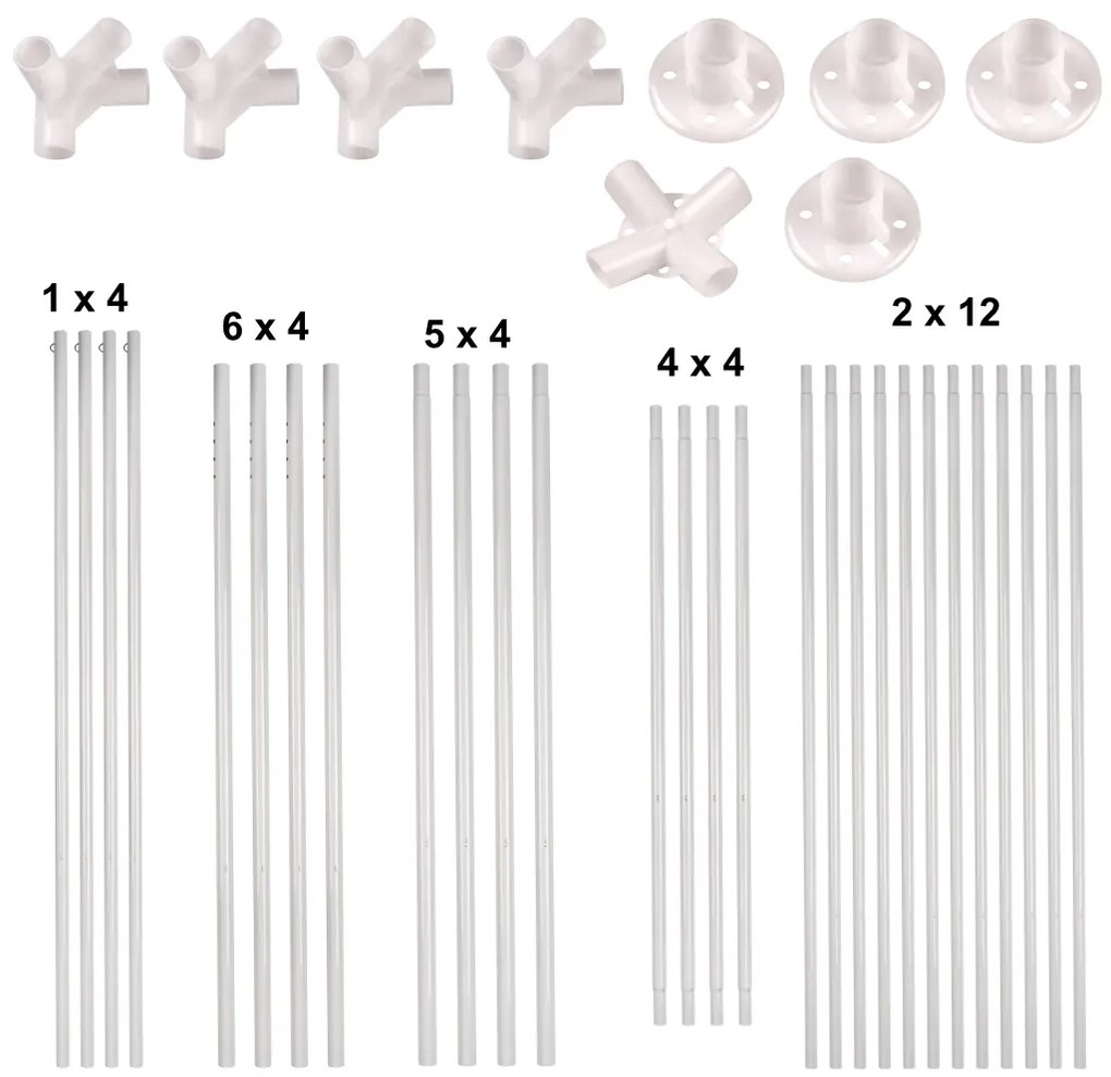 Creative Corner Stan zahradní párty pavilon komerční altán zelený 2,5 x 2,5 m