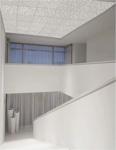 Stropní LED svítidlo NOVA LUCE CIELO 8W 3000-4000K 9180381 stmívatelné Triac