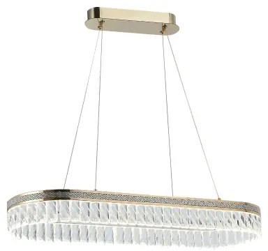 LED Stmívatelný křišťálový lustr na lanku THALIA LED/50W/230V 3000-6000K + DO