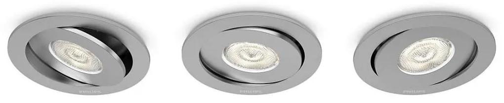 Philips | Philips 59183/48/16 - SADA 3x LED podhledové svítidlo ASTEROPE LED/4,5W/230V | P1175