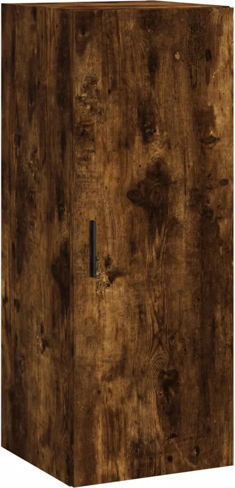 Skříň highboard kouřový dub 34,5 x 34 x 180 cm kompozitní dřevo 3198870