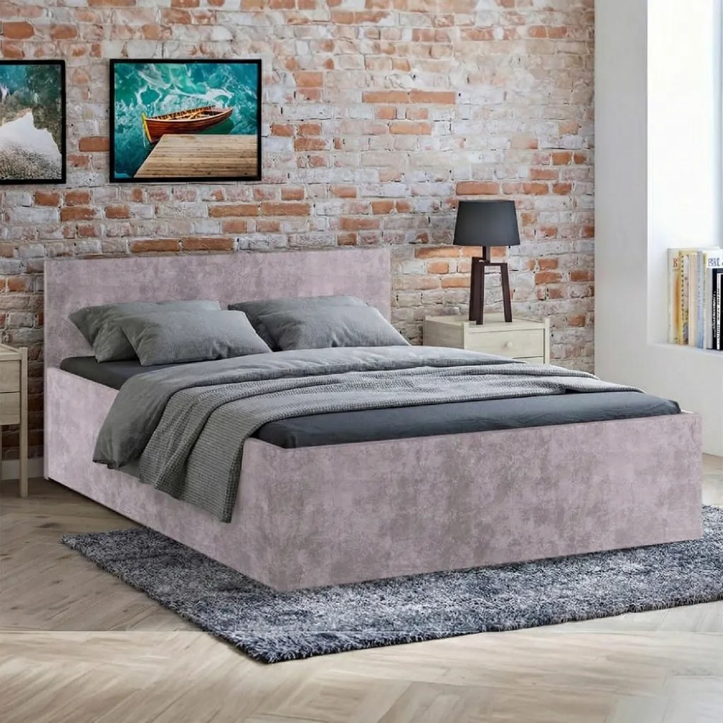 Maxi Postel STELA 180 x 200 cm, Beton