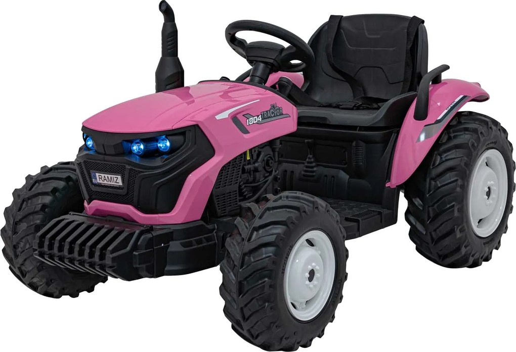 Ramiz Dětský traktor GROW 1804 růžový