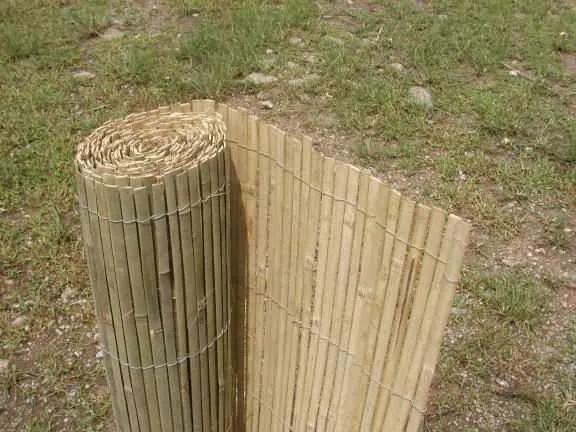 Rohož bambusová plotová - štípaná 180 cm