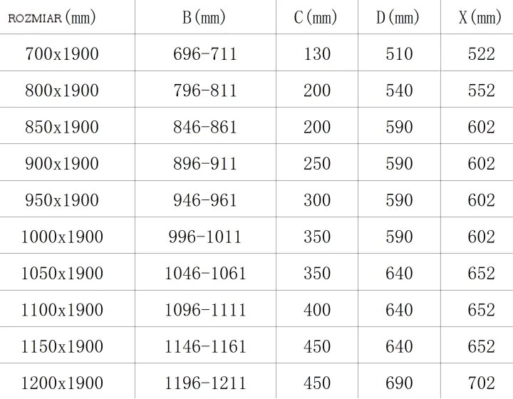 Mexen Roma otočné sprchové dveře 90 cm, Průhledné, Chromovaná - 854-090-000-01-00