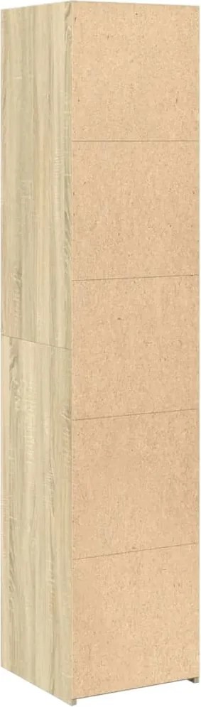 Skříň highboard dub sonoma 40 x 41 x 185 cm kompozitní dřevo 3281668