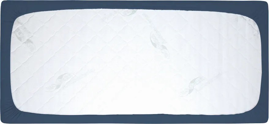 Jersey prostěradlo granátově modré na výšku 20 cm Velikost: 100 x 200