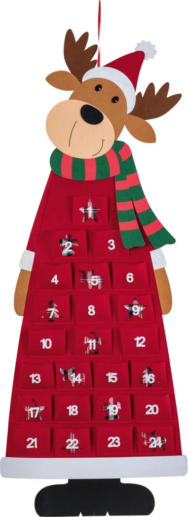 Livarno Home Adventní kalendář z filcu (plstěný)