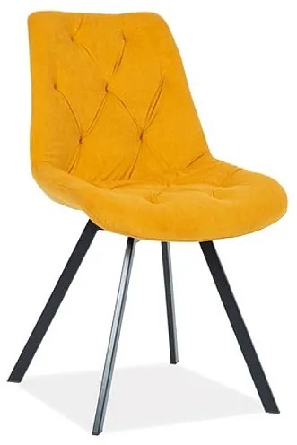 Jídelní židle VALENTE Velvet, 50x84x43, mat velvet 48