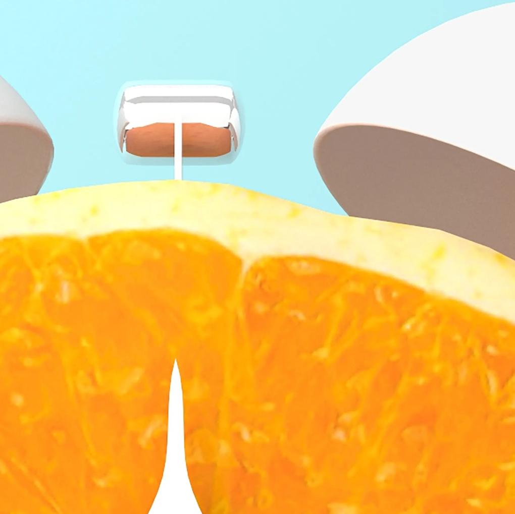 Malvis Tapeta Pomerančový budík Vel. (šířka x výška): 216 x 140 cm