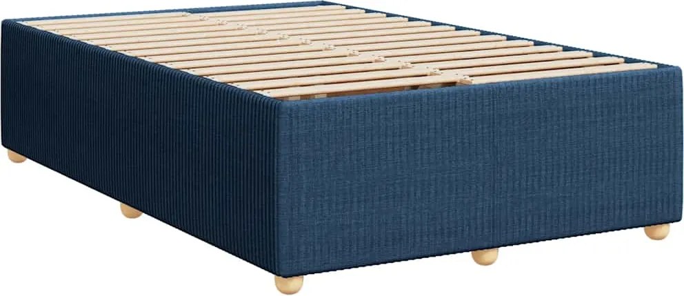 Rám postele bez matrace modrá 120x200 cm textil 3284934