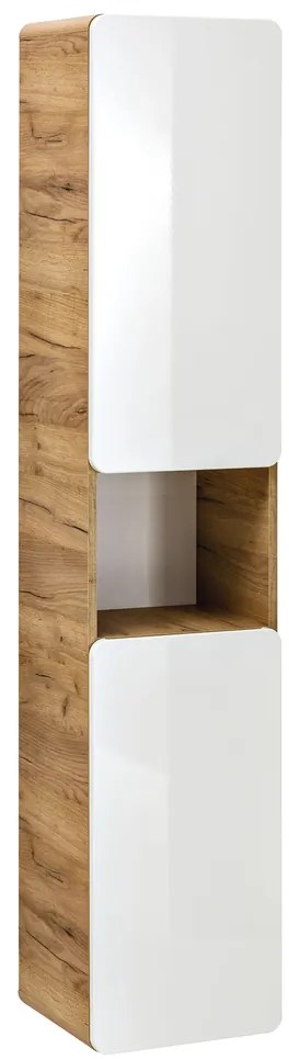 Koupelnová skříňka vysoká ARUBA White 170cm | 800