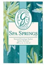 Greenleaf Spa Springs Small Vonný sáček 11 ml