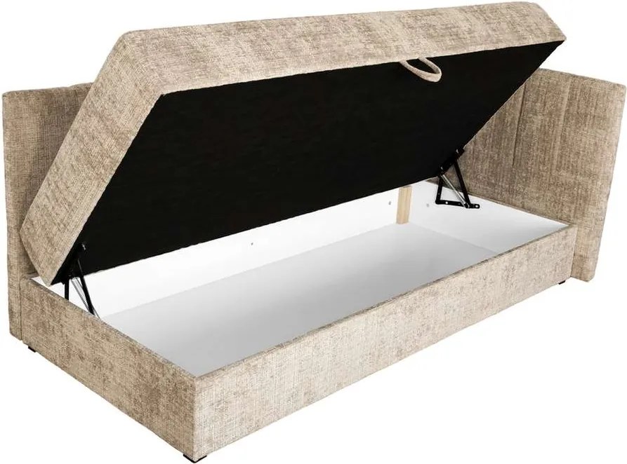 Postel Potamia 90 x 200 cm, béžová