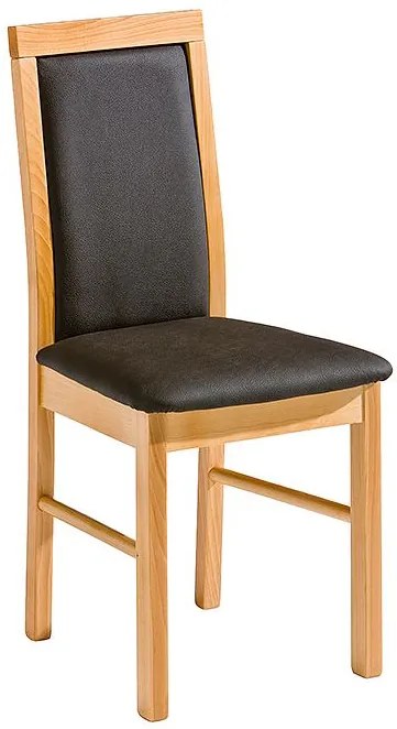 Čalouněná jídelní židle Alden, masiv buku, zara 10 / sonoma