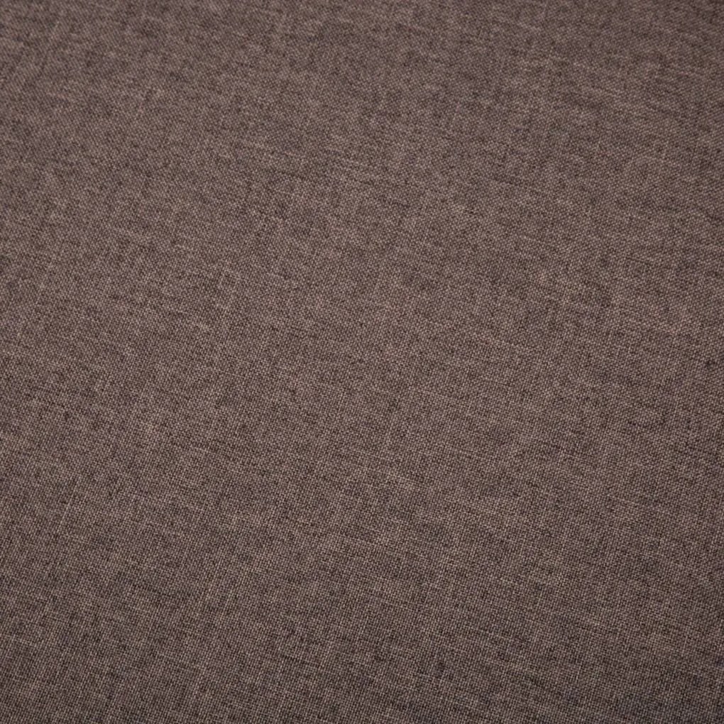 vidaXL Rohová sedačka s textilním čalouněním 186 x 136 x 79 cm [246997] Barva: Tmavě šedá