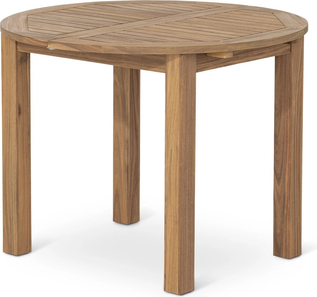 Tchibo - Kulatý/oválný rozkládací zahradní stůl, cca 100 až 150 cm
