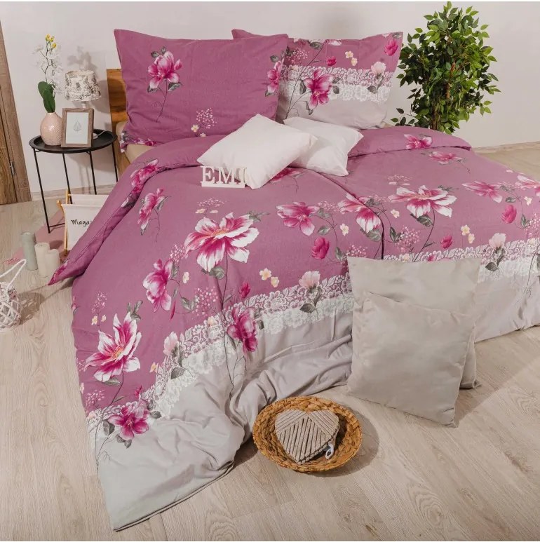 Flanelové povlečení Aida Pembe EMI