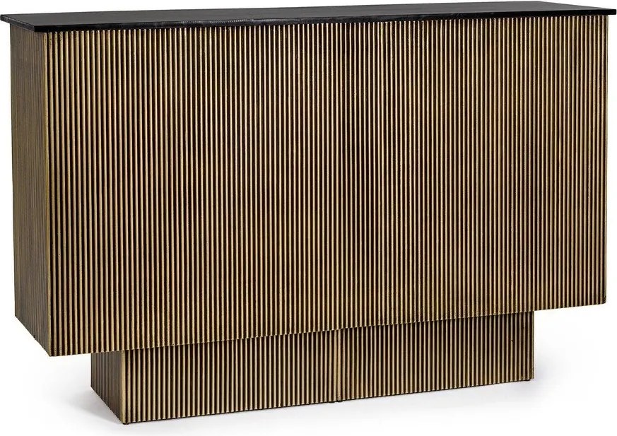 Kuchyňský ostrůvek s deskou z mangového dřeva 40x160 cm Virat – Bizzotto