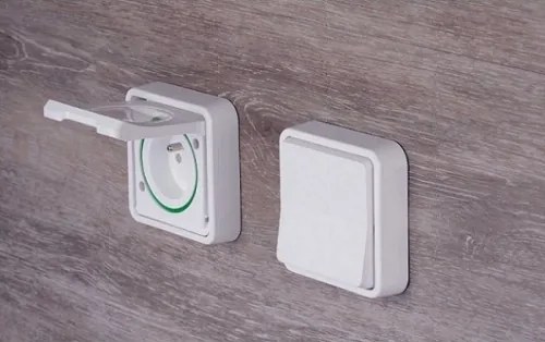 Schneider Electric Mureva Styl IP55 vypínač č.6+6 antracit MUR35019