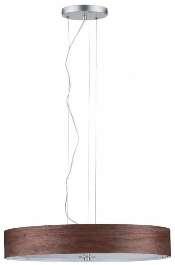 Paulmann 79686 - 3xE27/20W Lustr na lanku NEORDIC LISKA 230V vlašský ořech