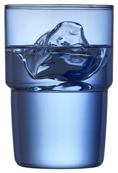 Lyngby Glas Sklenice na vodu Torino 40 cl (2ks) Blue