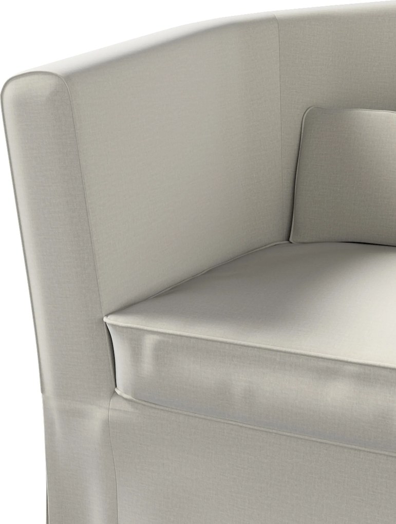 Potah na křeslo IKEA Ektorp Tullsta barva šedá látka sametová