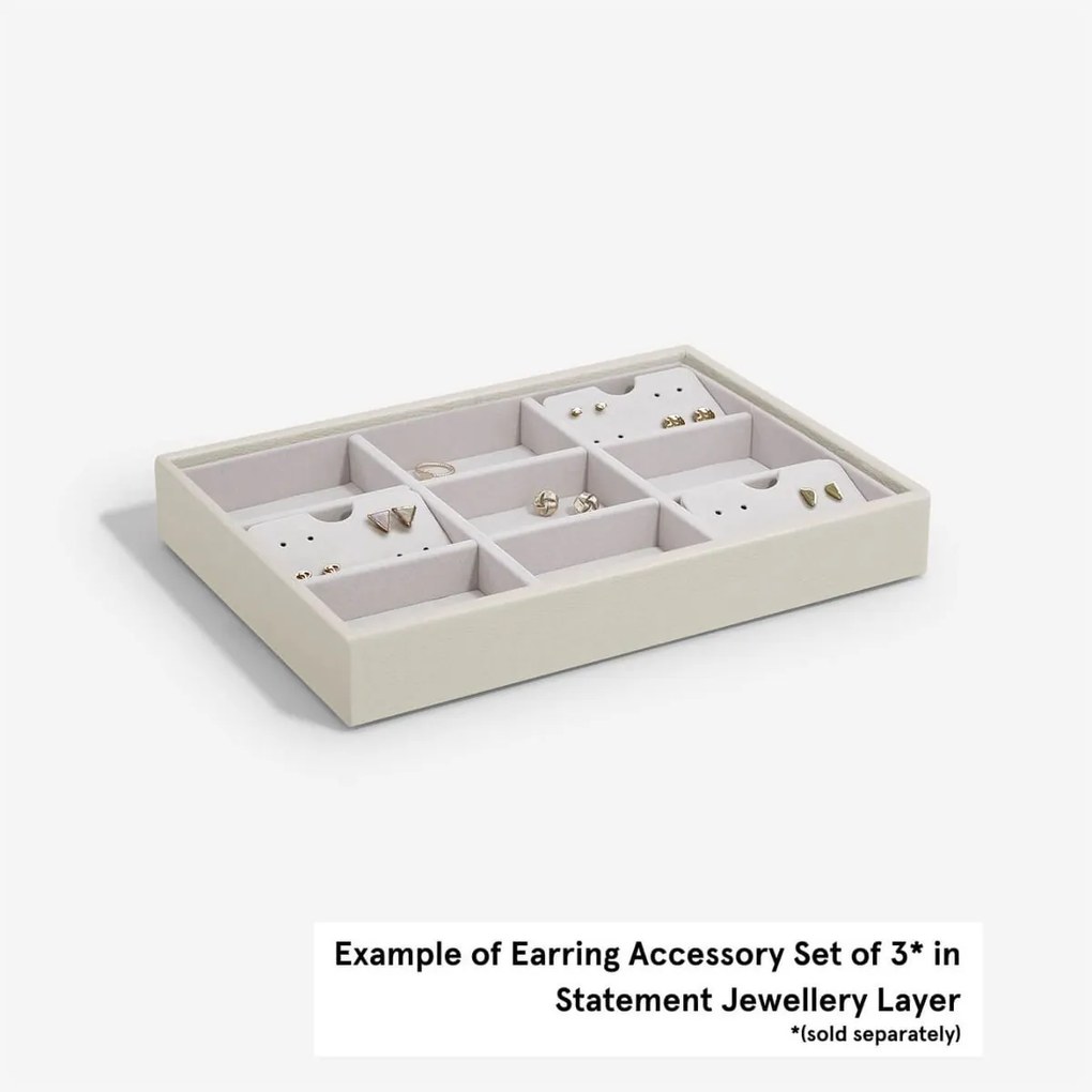 Box na šperky Stackers Oatmeal Classic 9 | krémová 75606