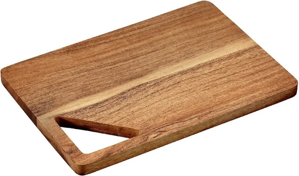 Prkénko na krájení CUTLY 28x19 cm z masivu hnědé