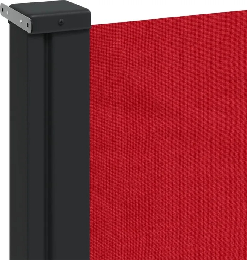 vidaXL Zatahovací boční markýza 220 x 500 cm [4004477] Barva: Černá