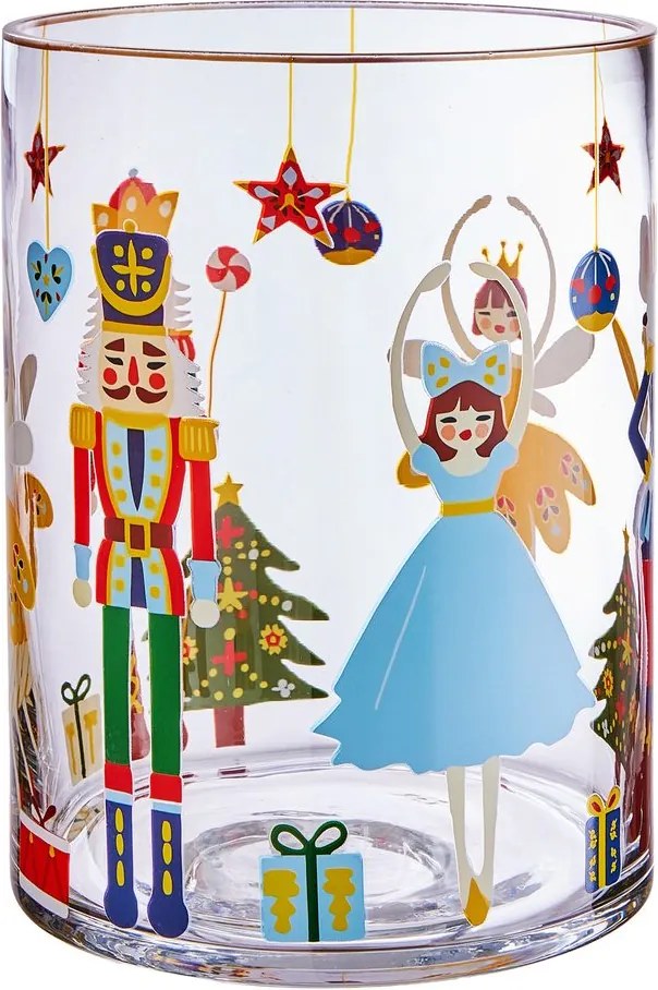 CHRISTMAS DELIGHT Lucerna louskáček 20 cm