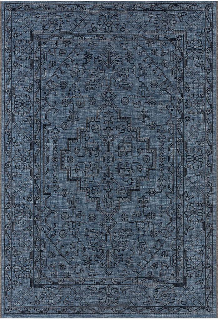 Bougari - Hanse Home koberce Kusový koberec Jaffa 103896 Azurblue/Anthracite Rozměr: 70x200