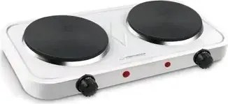 Esperanza EKH010W Cotopaxi bílá / Elektrický vařič / 2 plotny / 2x 100