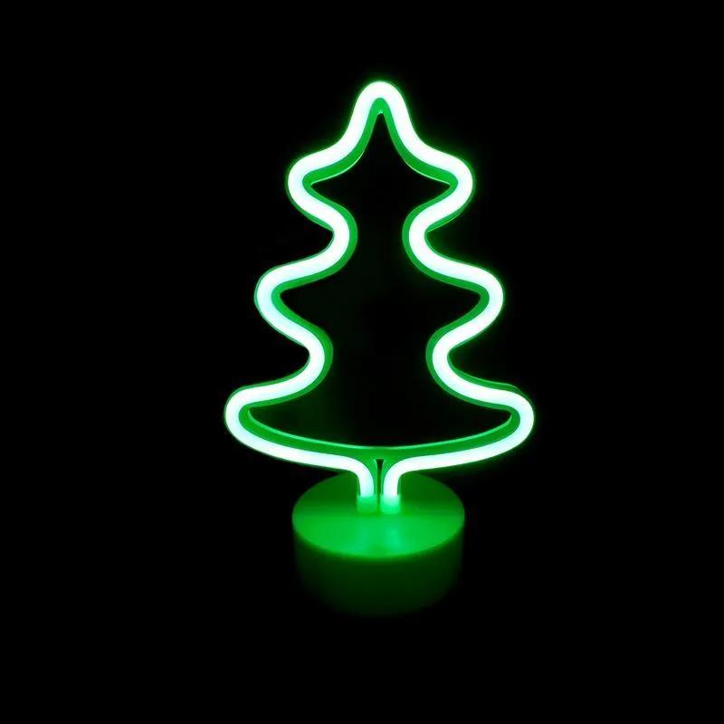 ACA DECOR Stolní LED dekorace Neon Tree