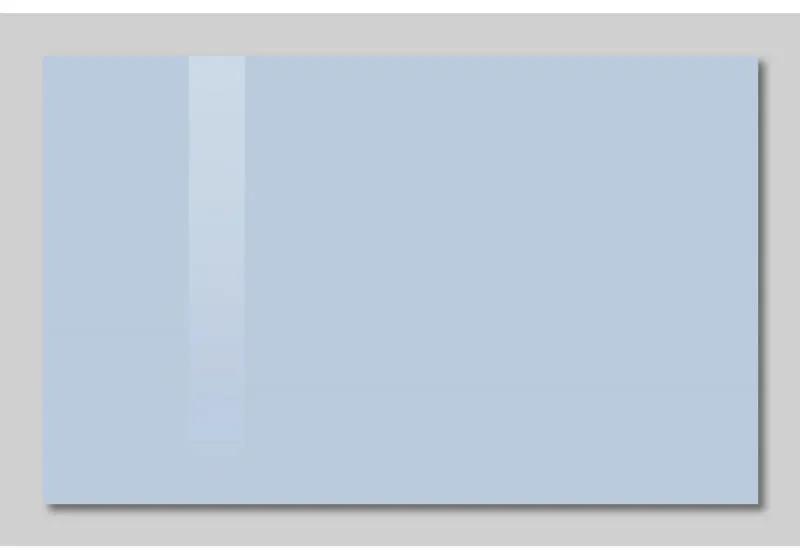 Modrá královská skleněná magnetická tabule do restaurace Smatab® - 100 × 150 cm