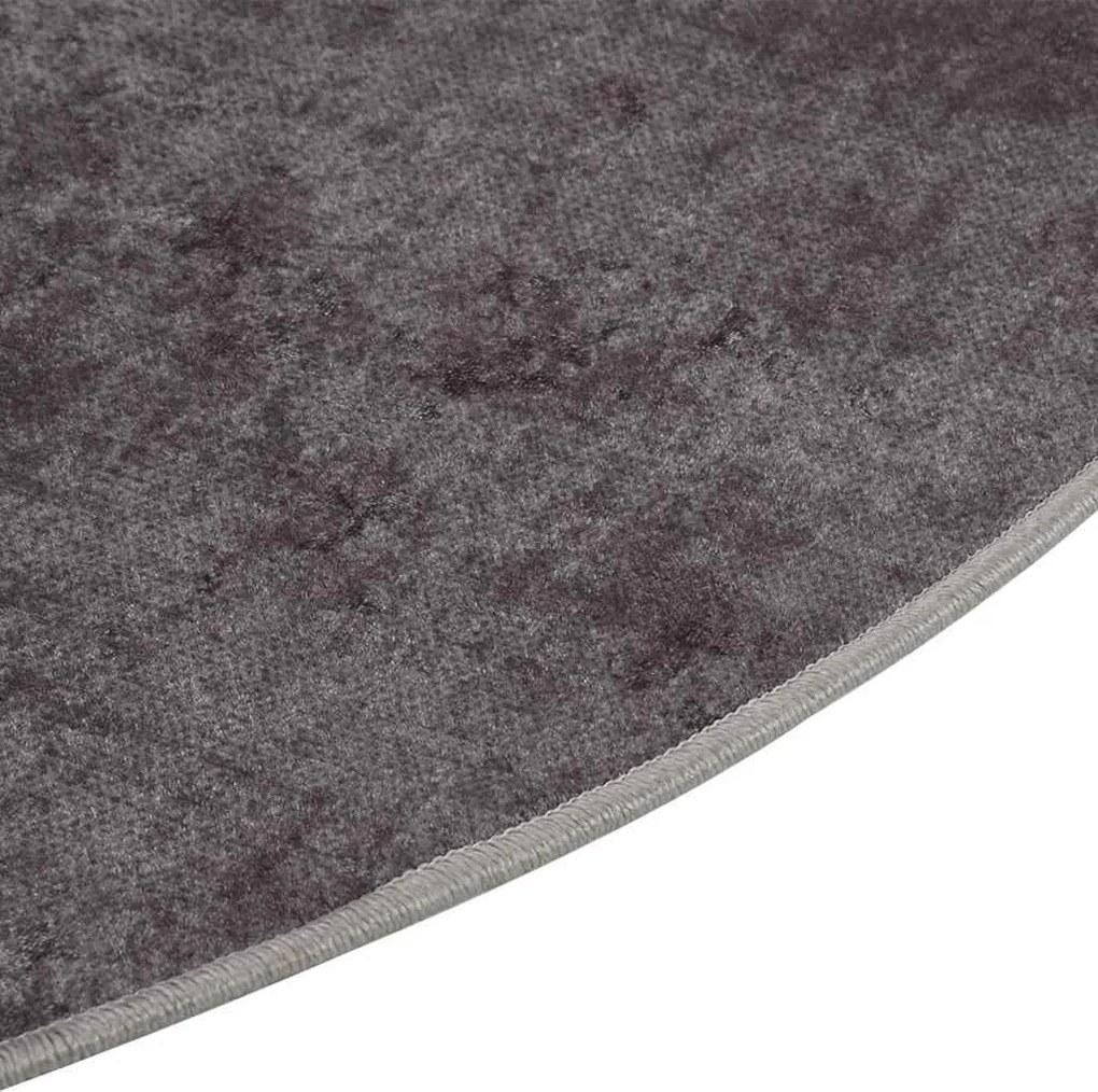 Koberec pratelný ⌀ 120 cm béžový 337963
