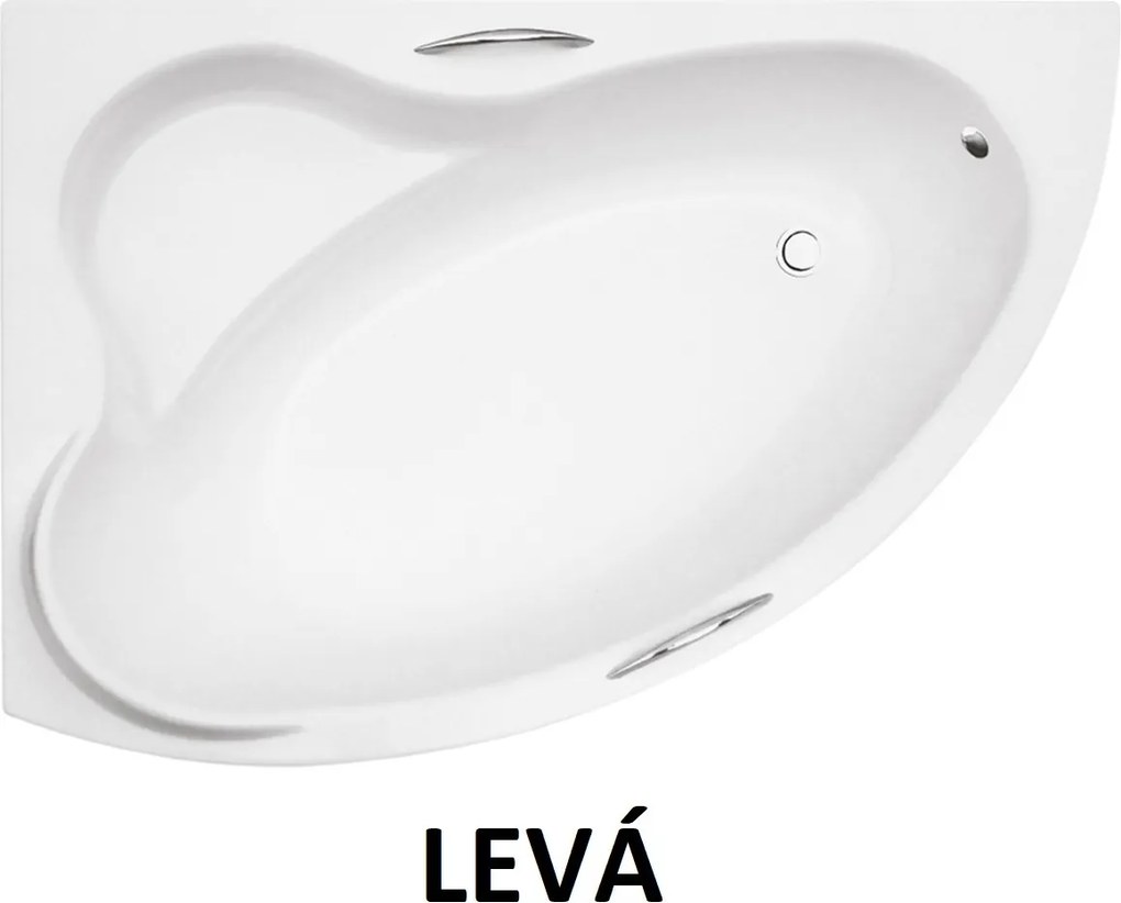 Besco ADA 140 cm VANADA140L vana bez nožiček levá Koupelny Bernold
