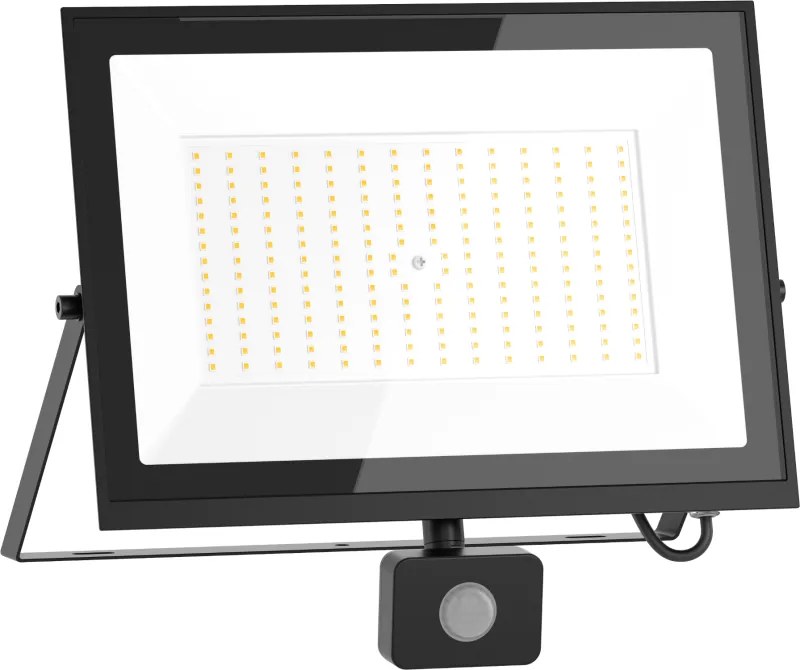 Mexen Luxpro+ LED reflektor s pohybovým senzorem, 150W, neutrální - 4000K, 16500 lm, černá - L236-150-40-70