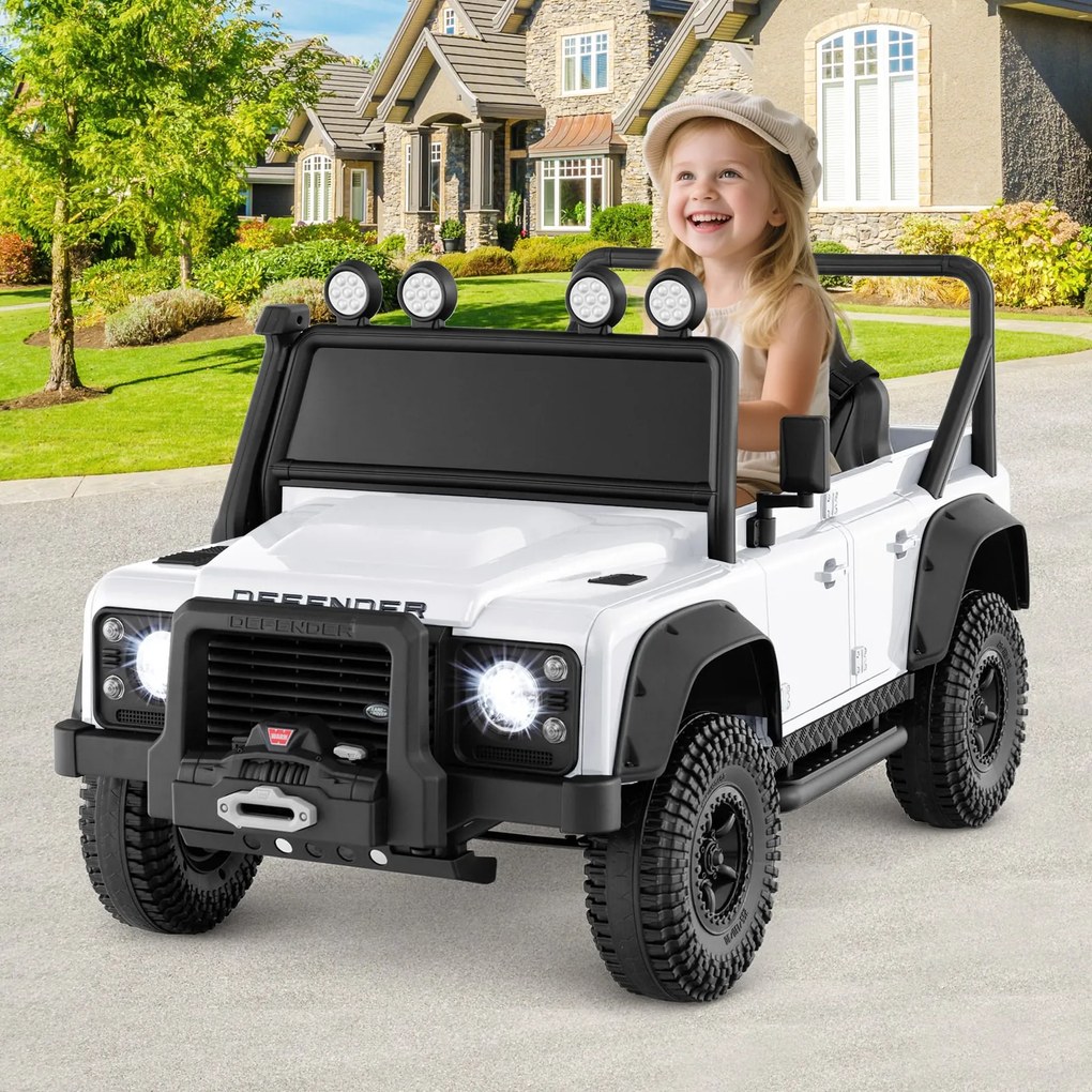 Costway Elektrické vozítko Land Rover Defender dětské elektrické vozítko