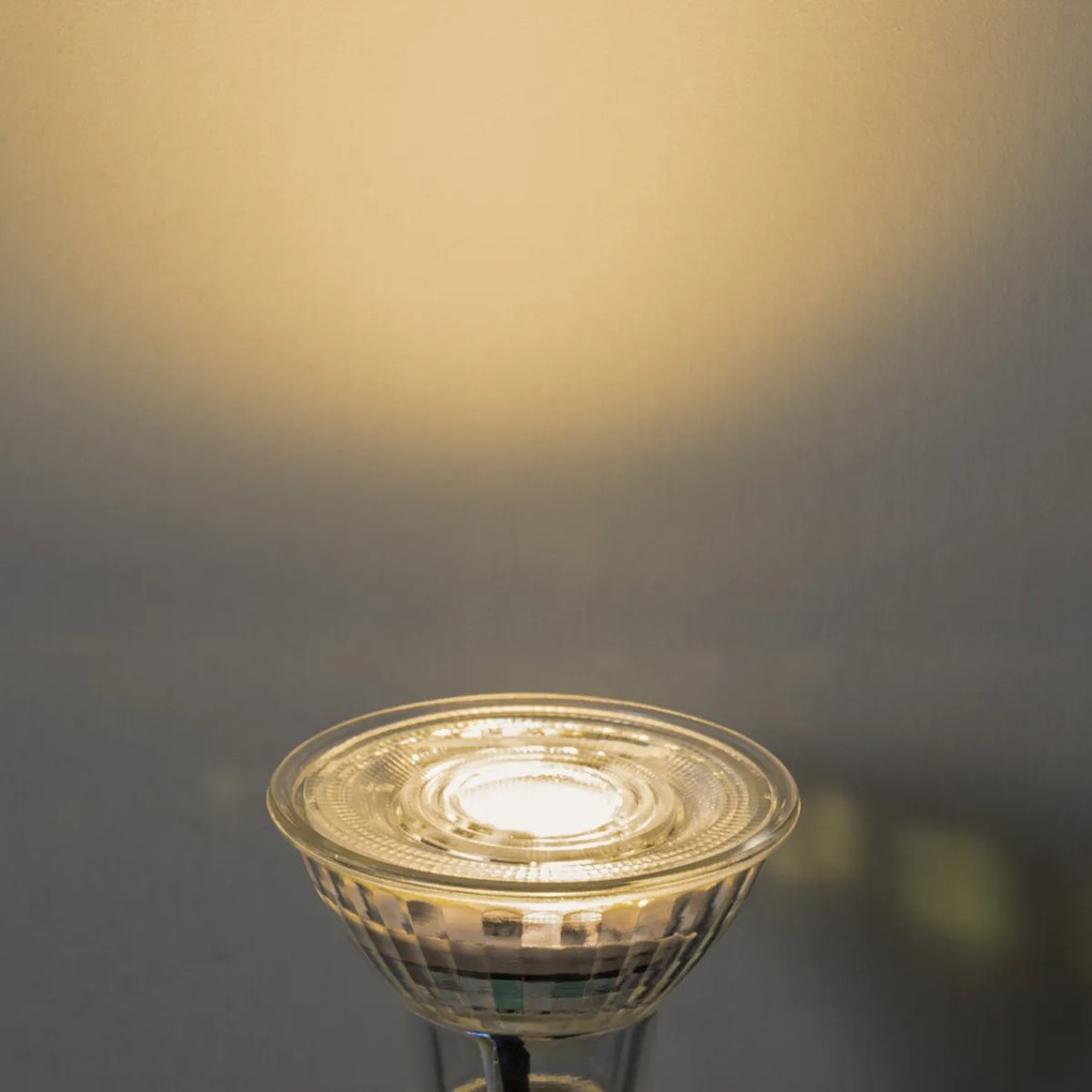Sada 5 LED žárovek GU10 50mm s 3-krokovým stmíváním teploty barev 4,9W 450 lm 2000-2700K
