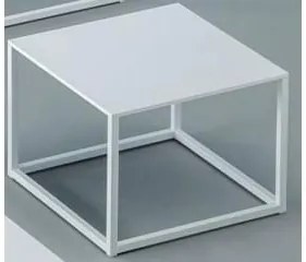 Konferenční stolek Code 50x50x36 cm (Bílá)