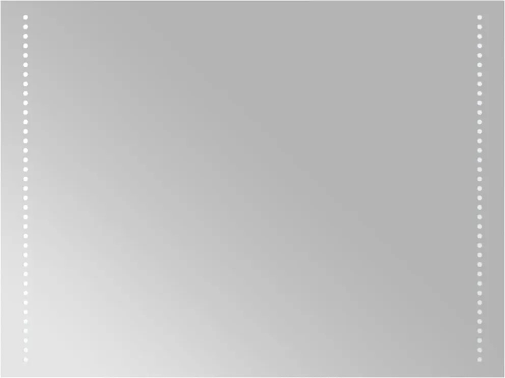 Koupelnové zrcadlo s LED osvětlením 60 x 80 cm 3154051