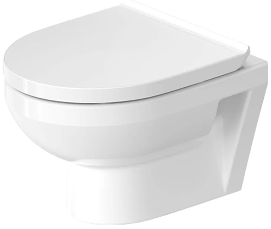 Duravit DuraStyle Basic - Závěsné WC Compact 4,5L, Bílá 2575090000