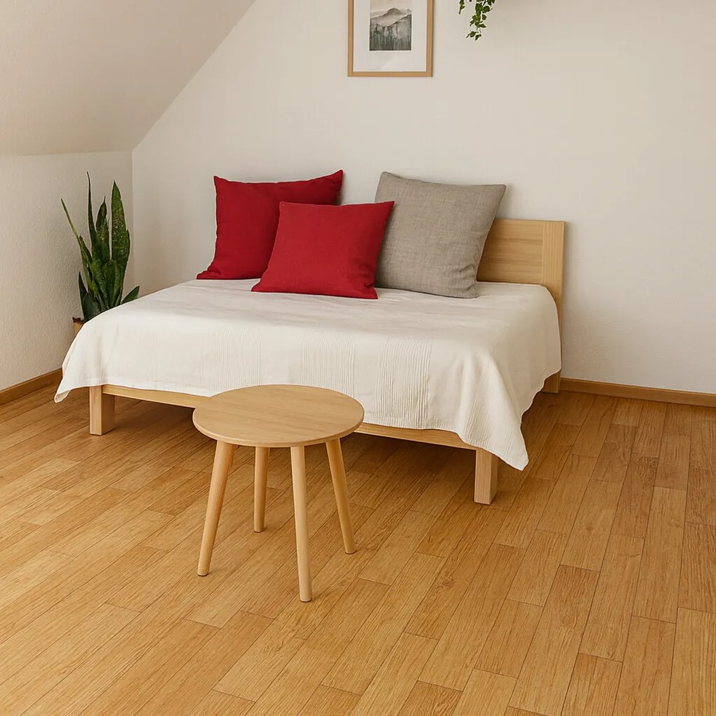 Multi-decor, PVC podlaha - lino AladinTex Start 8803 dub tm. béžový, na míru, šíře 2m, béžová, bez podkladu, dětský pokoj